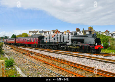 Steam Engine 31806 at Weymouth railway station Stock Photo - Alamy