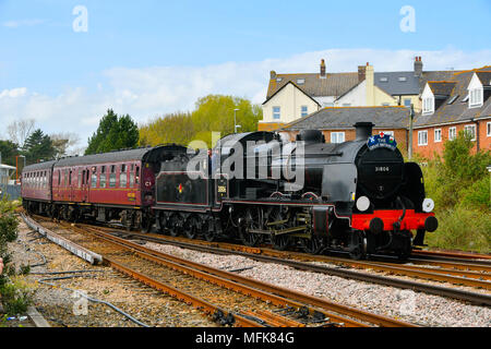 Steam Engine 31806 at Weymouth railway station Stock Photo - Alamy