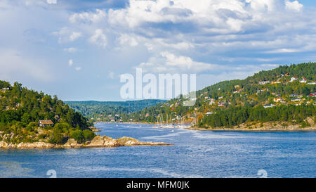 Oslofjord, an inlet in the south-east of Norway, stretching from an ...