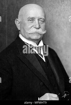 Count Ferdinand von Zeppelin (German: Ferdinand Adolf Heinrich August ...