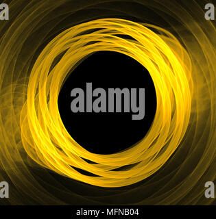 3D illustration of neon glow geometrical object Stock Photo - Alamy