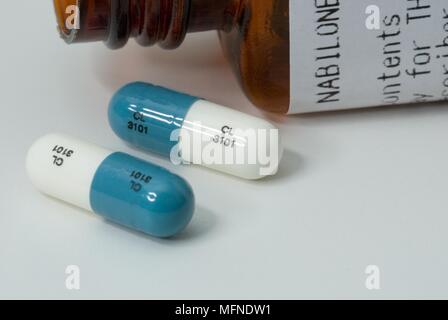 Nabilone is a synthetic cannabinoid, which belongs to a group of ...