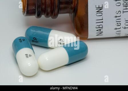 Nabilone is a synthetic cannabinoid, which belongs to a group of ...