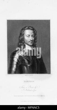 John Hampden, 1594 - 1643, a British politician Stock Photo - Alamy