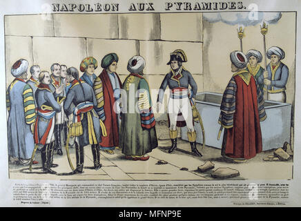 French campaign in Egypt (1798-1801) Napoleon Bonparte (1769-1821 ...