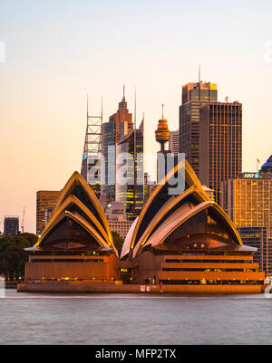 Sydney Opera House view from y Harbour Bridge, Sydney Stock Photo - Alamy