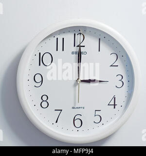 Clock face showing time 3 Three o clock 0300 1500 hrs Stock Photo ...