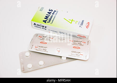 Amias (candesartan cilexetil) tablets for lowering high blood pressure ...