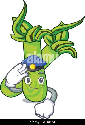 Detective wasabi character cartoon style vector illustration Stock ...