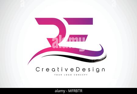 Letter Logo Design with Creative Look and Beautiful Modern Design ...