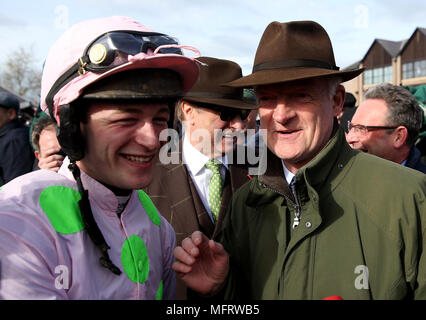 Left to right, Ricci Rich, jockey Paul Townend, owner Susannah Ricci ...