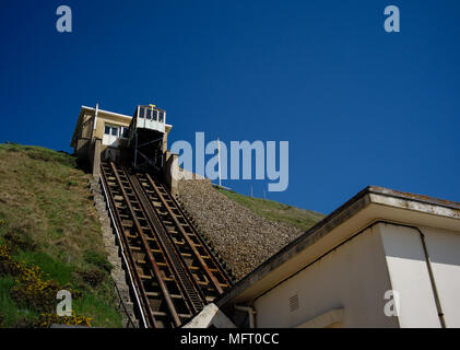 Fisherman walk, Bournemouth, funicular railway cliff lift and toll ...