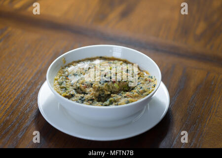 Nigerian Acha Meal Made from Millet - A northern Nigeria Delicacy Stock ...