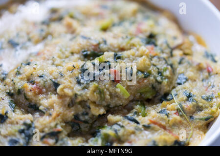 Nigerian Acha Meal Made from Millet - A northern Nigeria Delicacy Stock ...