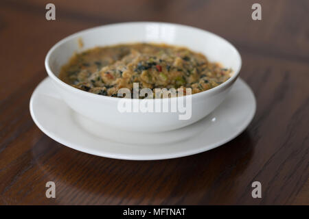 Nigerian Acha Meal Made from Millet - A northern Nigeria Delicacy Stock ...