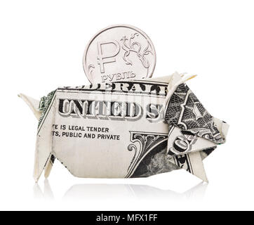 Background from dollars. Notes of one hundred American dollars are ...