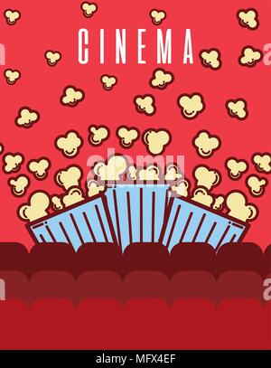 Cinema cute cartoons design Stock Vector Image & Art - Alamy