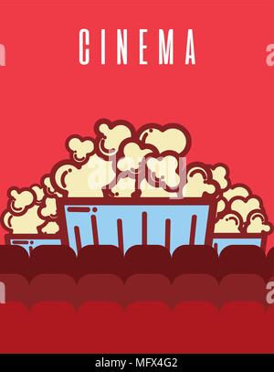 Cinema cute cartoons design Stock Vector Image & Art - Alamy
