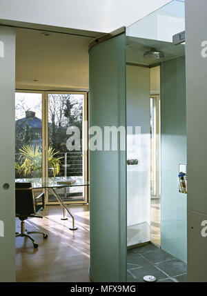 office interior shower cubicle Stock Photo - Alamy
