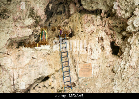 Shrine of the Virgin of Guadalupe at the Cave of Colours in the ...