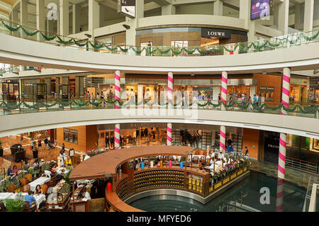 SINGAPORE - NOVEMBER 08, 2015: inside the Louis Vuitton store. Louis ...