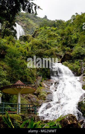 Silver waterfall in Vietnam Stock Photo - Alamy