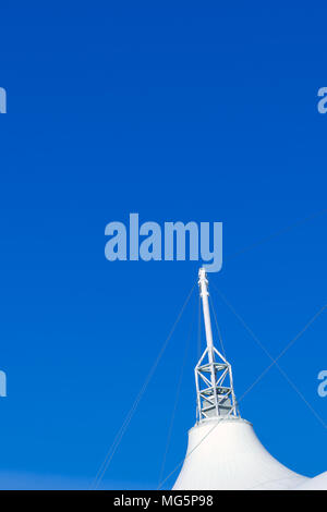 The Butlins dome and blue sky Stock Photo - Alamy