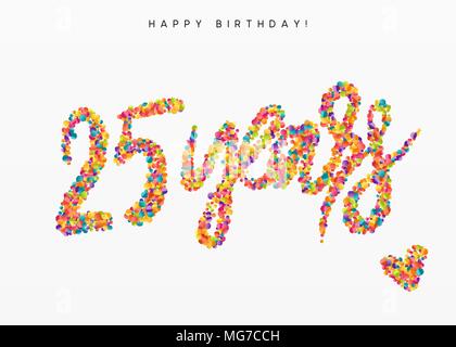 Twenty years, lettering sign from confetti Stock Vector Image & Art - Alamy