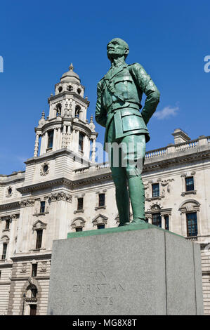 Bronze Jan Smuts Christian Smuts Statue in Parliament Square, London ...