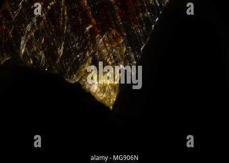 Metal with rust under the microscope Stock Photo - Alamy