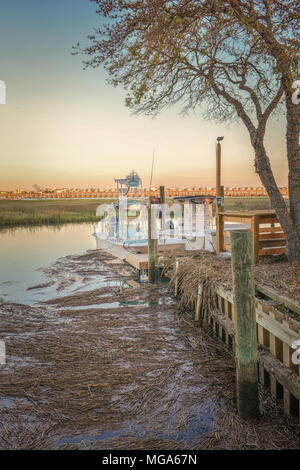 Visitors can witness beautiful sunsets from the Marsh Walk in Murrell's ...