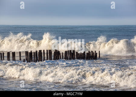 Sea wave, Black Sea, Poti, Georgian coast Stock Photo - Alamy