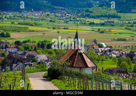Ohlsbach and it's picturesque church Stock Photo - Alamy