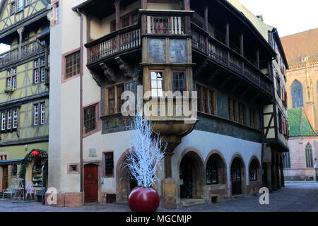 The Pfister house in Colmar Stock Photo - Alamy
