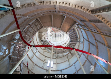 Circular spiral staircase in Poti lighthouse, Georgia Stock Photo - Alamy