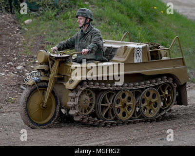 Kettenkraftrad half-track motorcycle, Sd Kfz 2/2 Kleines Kettenkraftrad ...