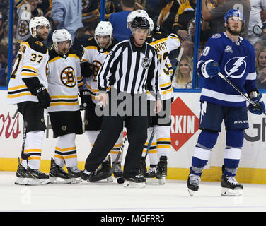 Boston Bruins' Jake DeBrusk (74) pursues Colorado Avalanche's Cale ...