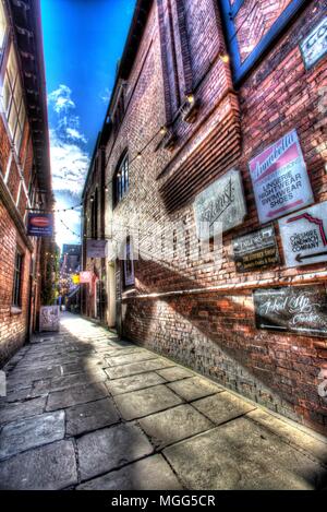The Medieval Godstall Lane in Chester city centre UK Stock Photo - Alamy