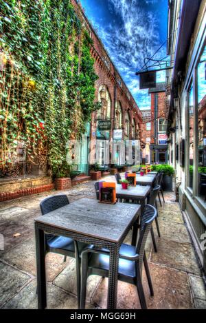 The Medieval Godstall Lane in Chester city centre UK Stock Photo - Alamy