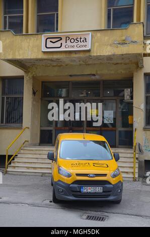 The town of Rozaje in Montenegro, Ex-Yugoslavia: the mosque and the ...