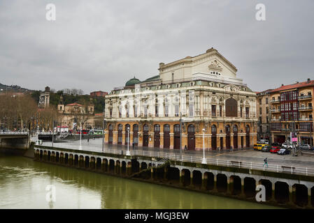 Arriaga theater, Bilbao, Bizkaia, Basque Country, Spain Stock Photo - Alamy