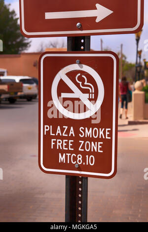 This Area is a Smoke Free Zone Sign with no smoking symbols Stock Photo ...