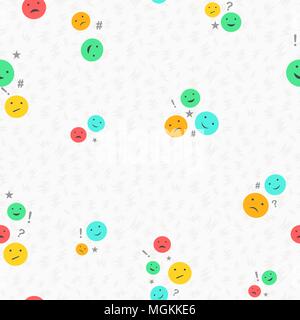 Sad smiley pattern seamless background texture repeat wallpaper ...