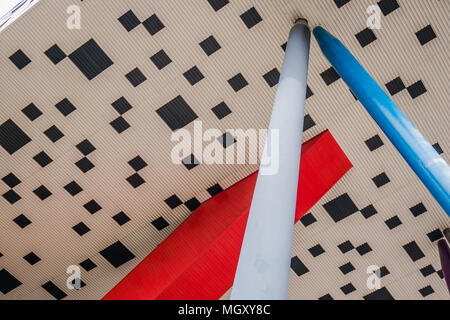 OCAD, designed by Architect Will Alsop, Toronto, Ontario Stock Photo ...