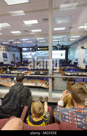 Mission Control Center at NASA Johnson Space Center in Clear Lake near ...