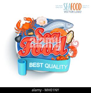 Salmon steak icon. Fish sign. Vector cartoon hand drawn illustration ...