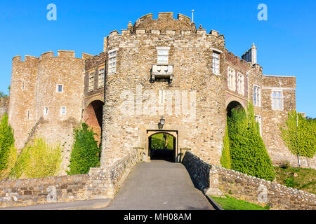 England, Dover castle. Constable's Gate, built by Hubert de Burgh in ...