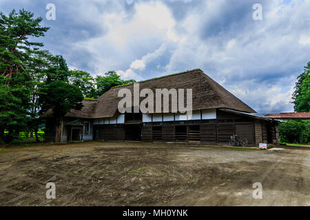 Edo Period Farm House at Open-Air Folk Museum in Fuchu Tokyo Japan ...