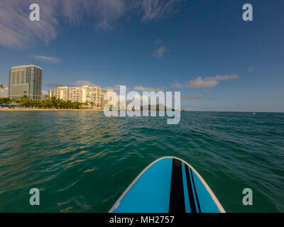 Surf Point of View in Hawaii Stock Photo - Alamy