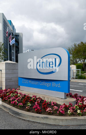 The worldwide corporate headquarters of Intel Corporation (INTC) in ...